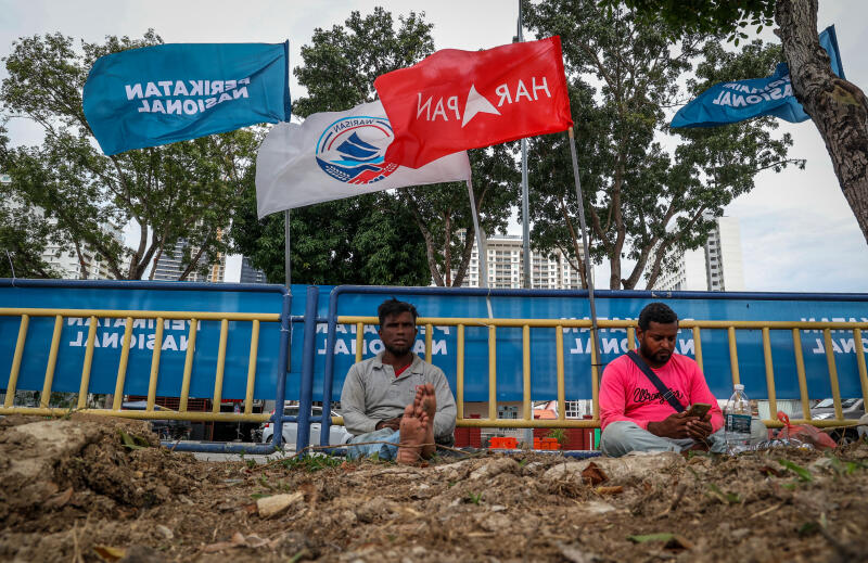 选举跑马灯：13日图集 | 联合早报