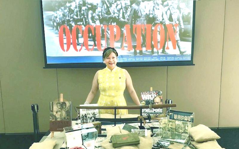 外侄孙女办讲座 分享抗日女英雄蔡杨素梅的故事 | 联合早报