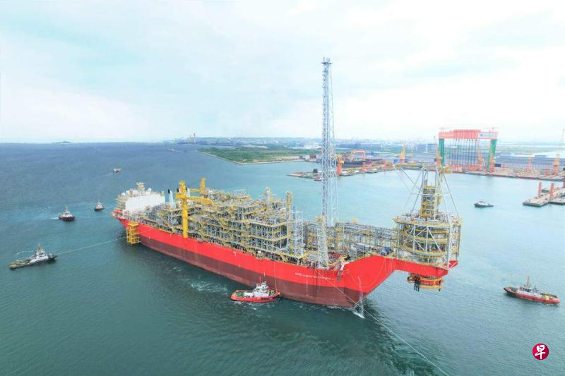 海庭交付一艘FPSO 将部署于西非塞内加尔岸外 | 联合早报